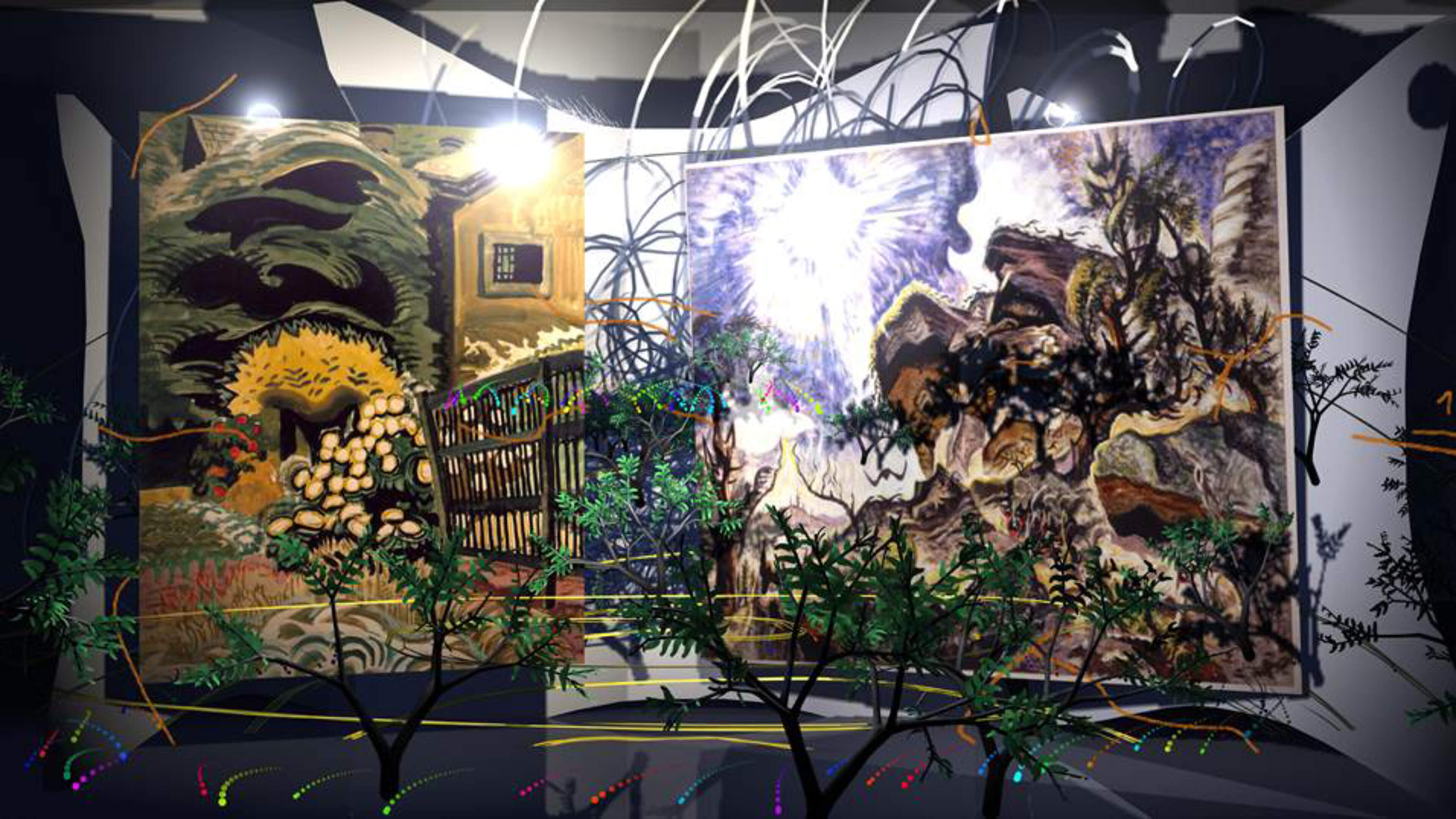 John Toth Useum Installation - Burchfield Penney Art Center