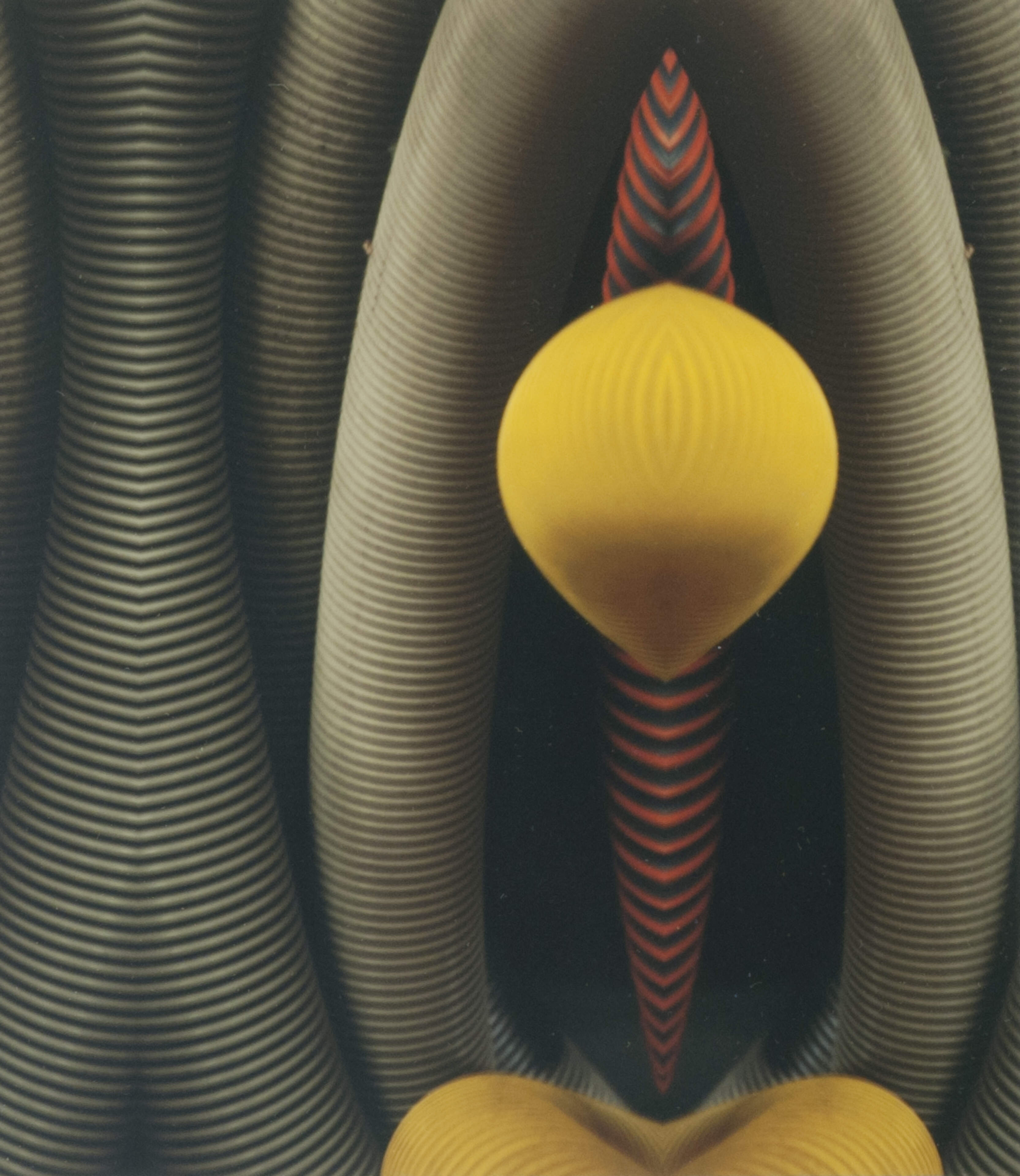 Yelo pod red rod I, echo x 2 series - Burchfield Penney Art Center